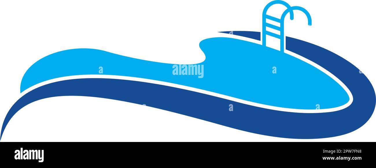 Piscine piscines eau Banque d'images vectorielles - Alamy