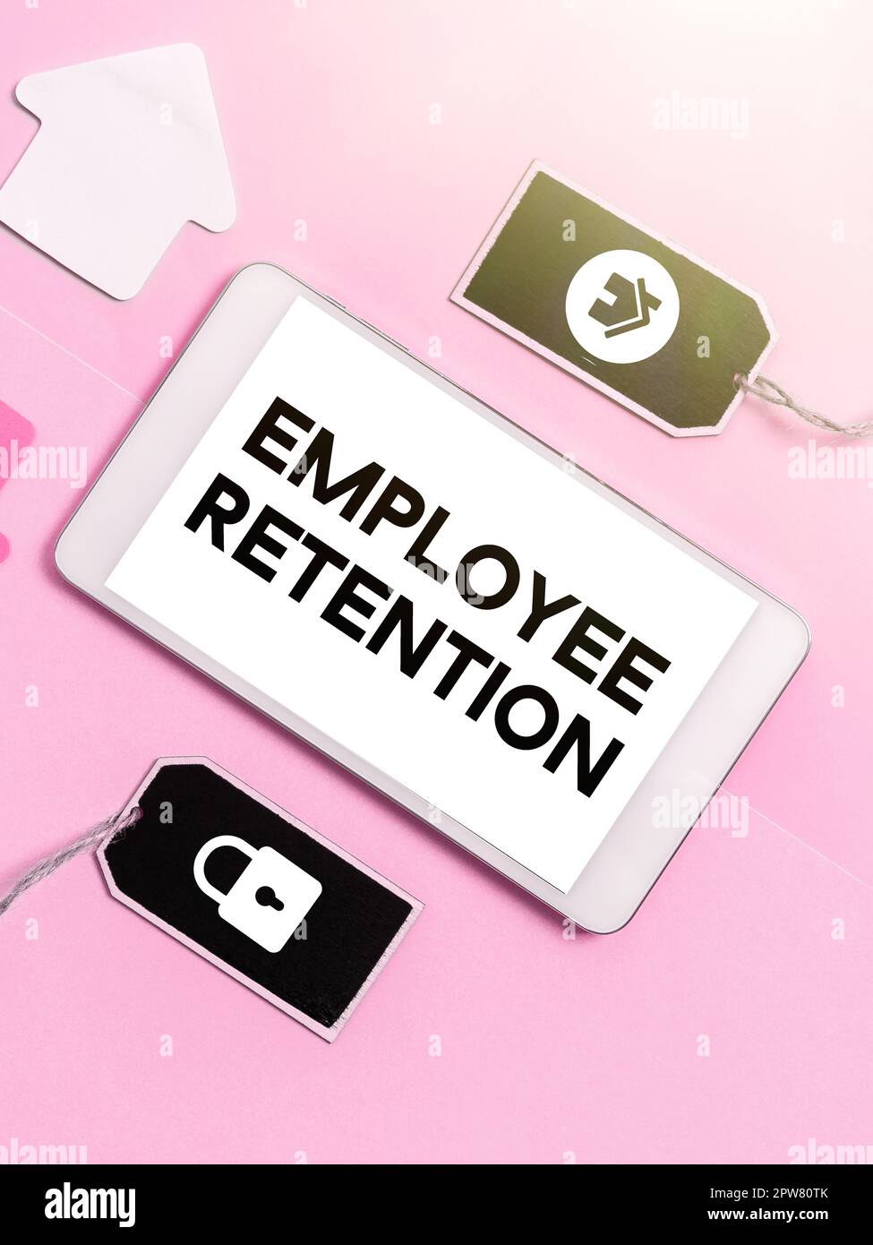 Affichage conceptuel rétention des employés, concept Internet méthode ...