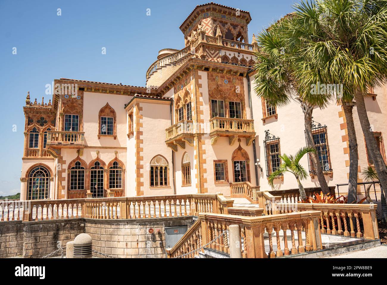 Sarasota, Floride: John et Mable Ringling maison-musée CA' d'ZAN fait ...