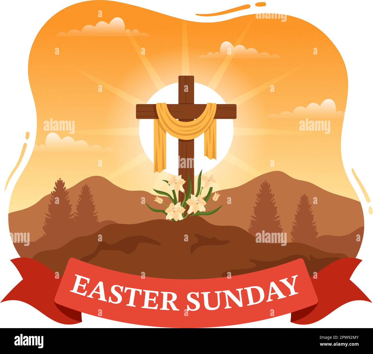 Jesus easter illustration Banque de photographies et d’images à haute ...