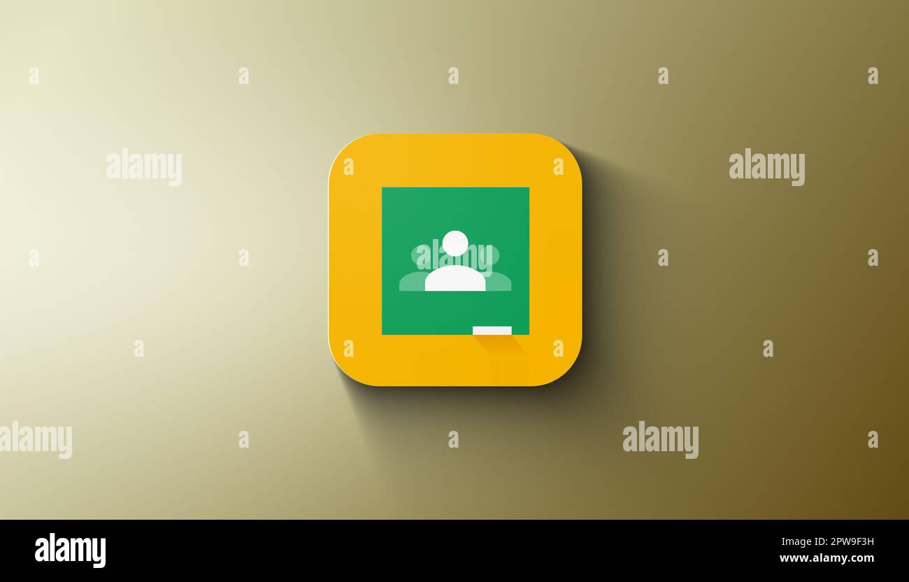 Google classroom icon Banque de photographies et d’images à haute ...