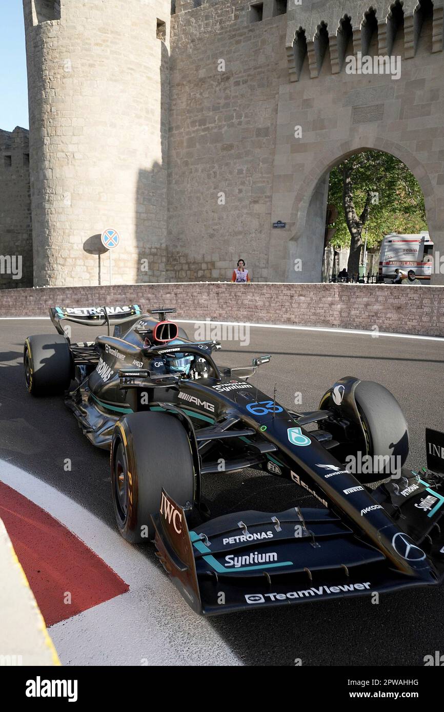 Bakou, Aserbaidschan. 29th avril 2023. 29 avril 2023, circuit de la ...