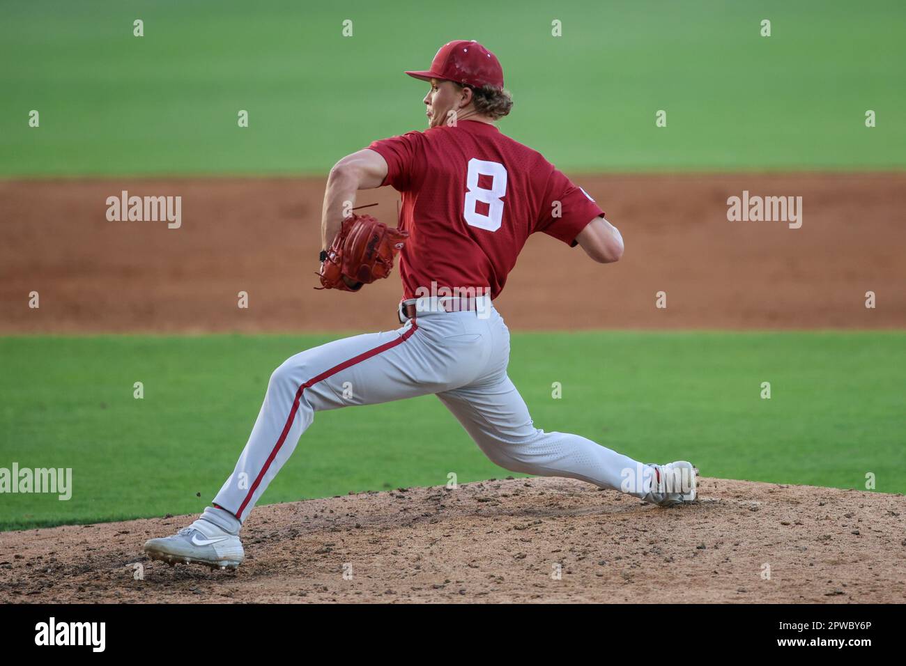 Bâton Rouge, LA, États-Unis. 29th avril 2023. Le lanceur de départ d ...