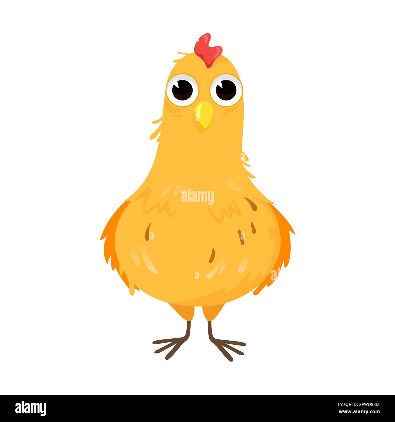 Processus de hachurage mignon. Illustration vectorielle du pas de ...