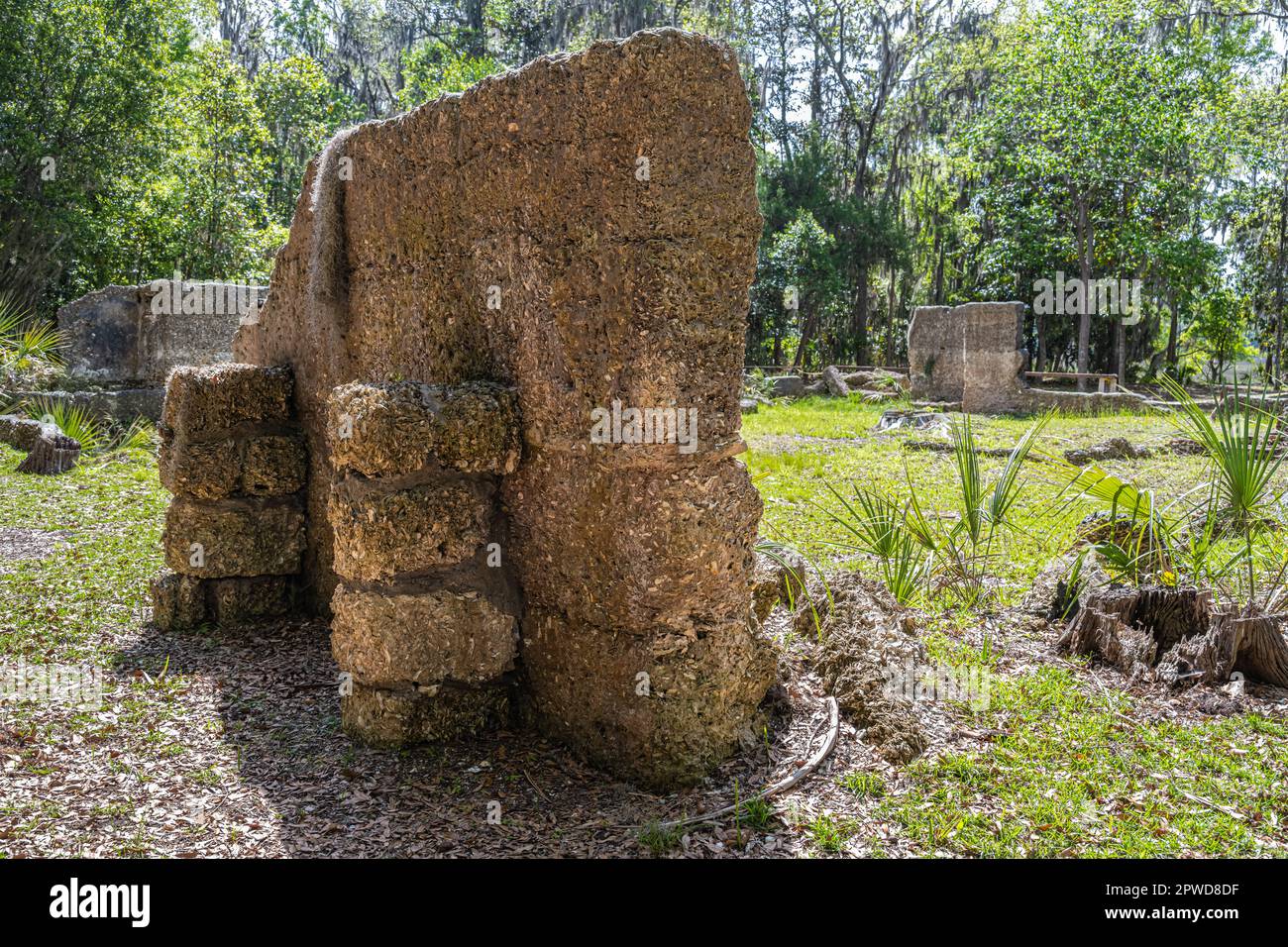 Ruines tabby wormsloe Banque de photographies et d’images à haute ...