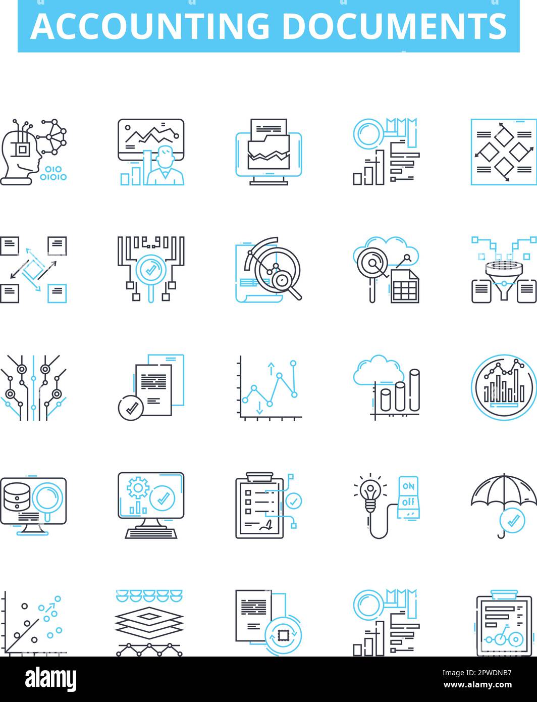 Recibos y documentos Banque d'images détourées - Alamy