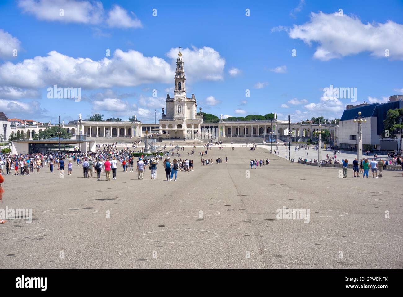 Sanctuaire de notre dame du rosaire de fatima Banque de photographies ...