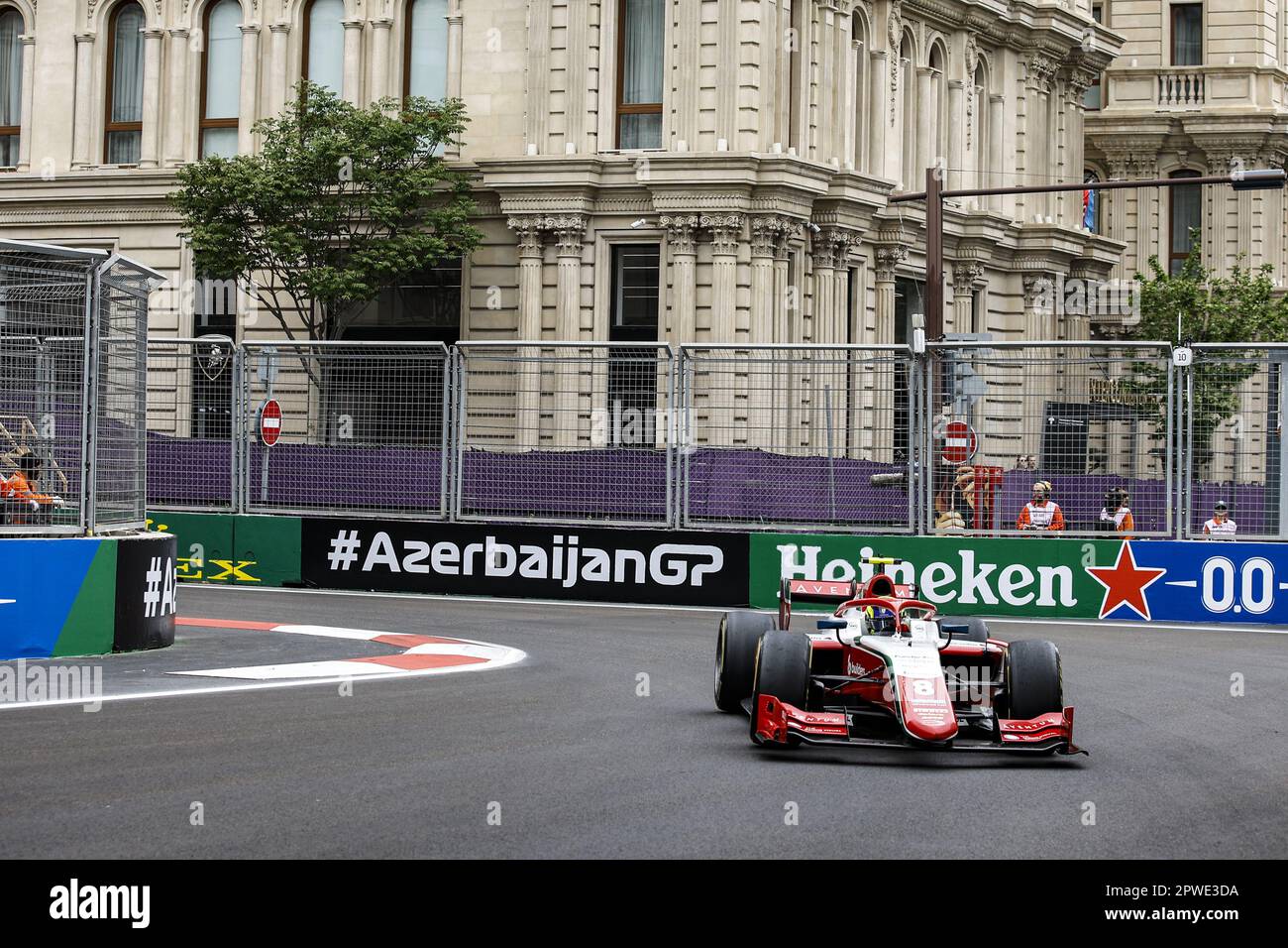 08 BEARMAN Oliver (gbr), Prema Racing, Dallara F2, action lors de la ...