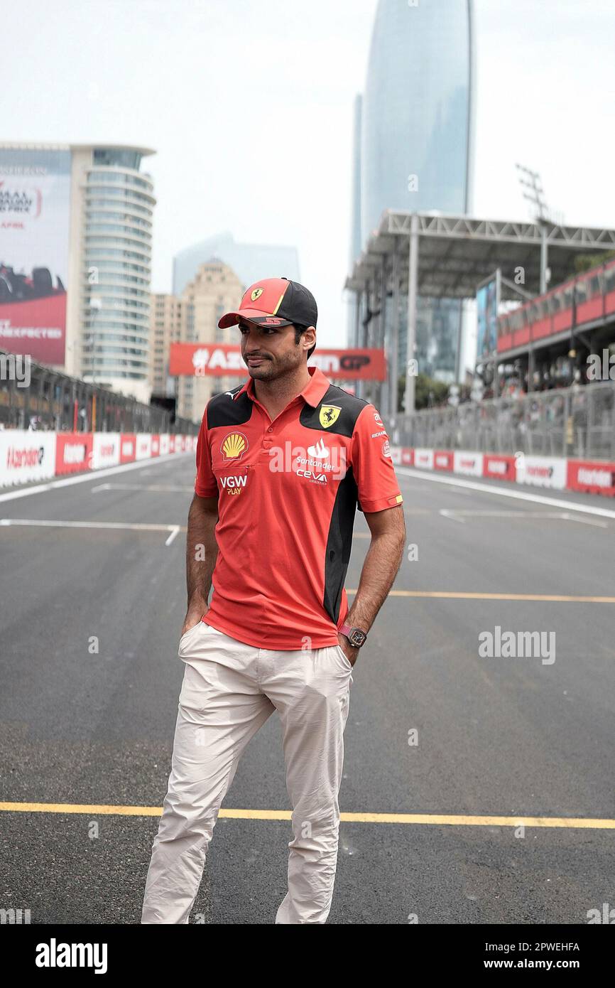 30 avril 2023, circuit de la ville de Bakou, Bakou, FORMULE 1 GRAND ...