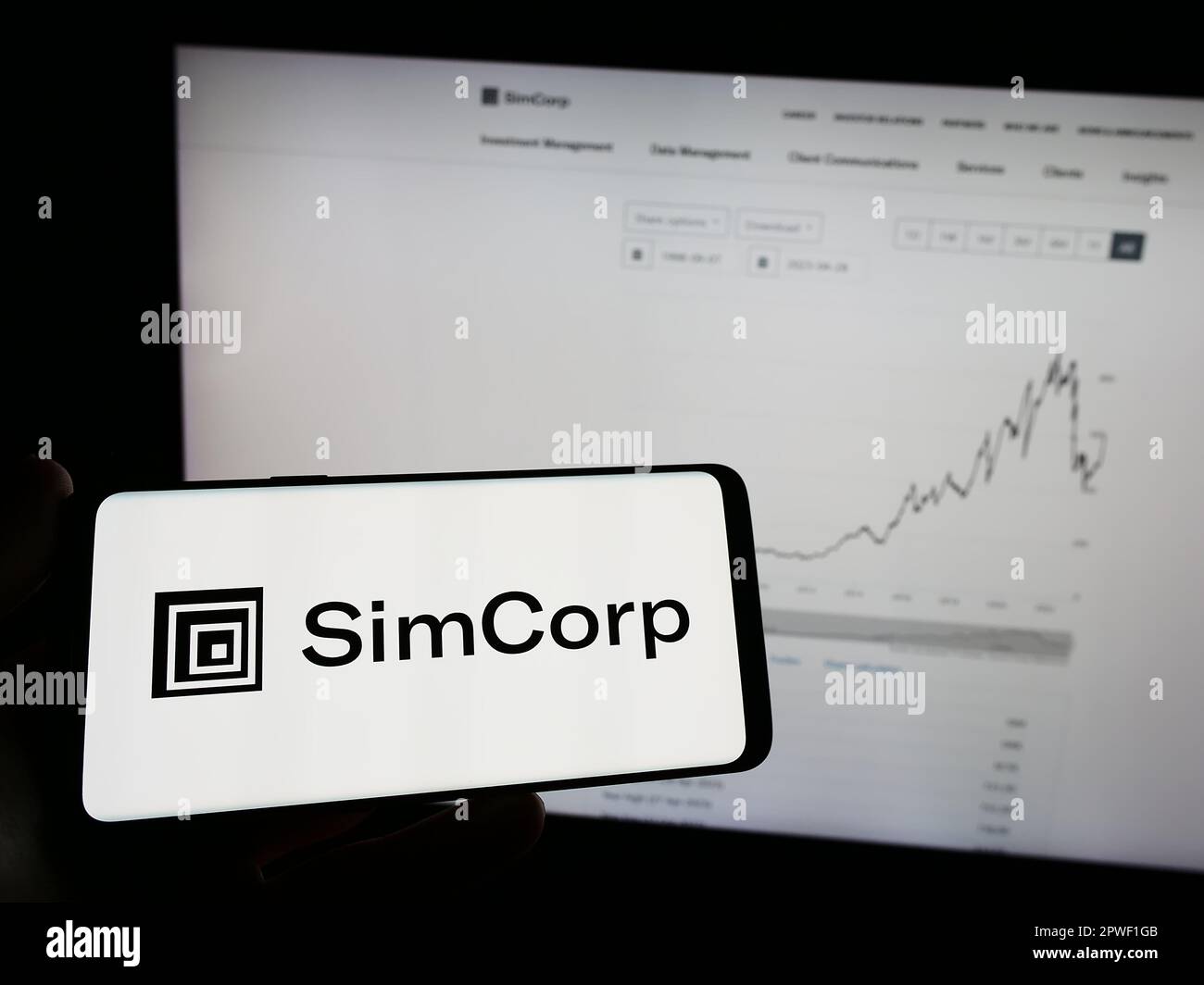 Logo simcorp Banque de photographies et d’images à haute résolution - Alamy