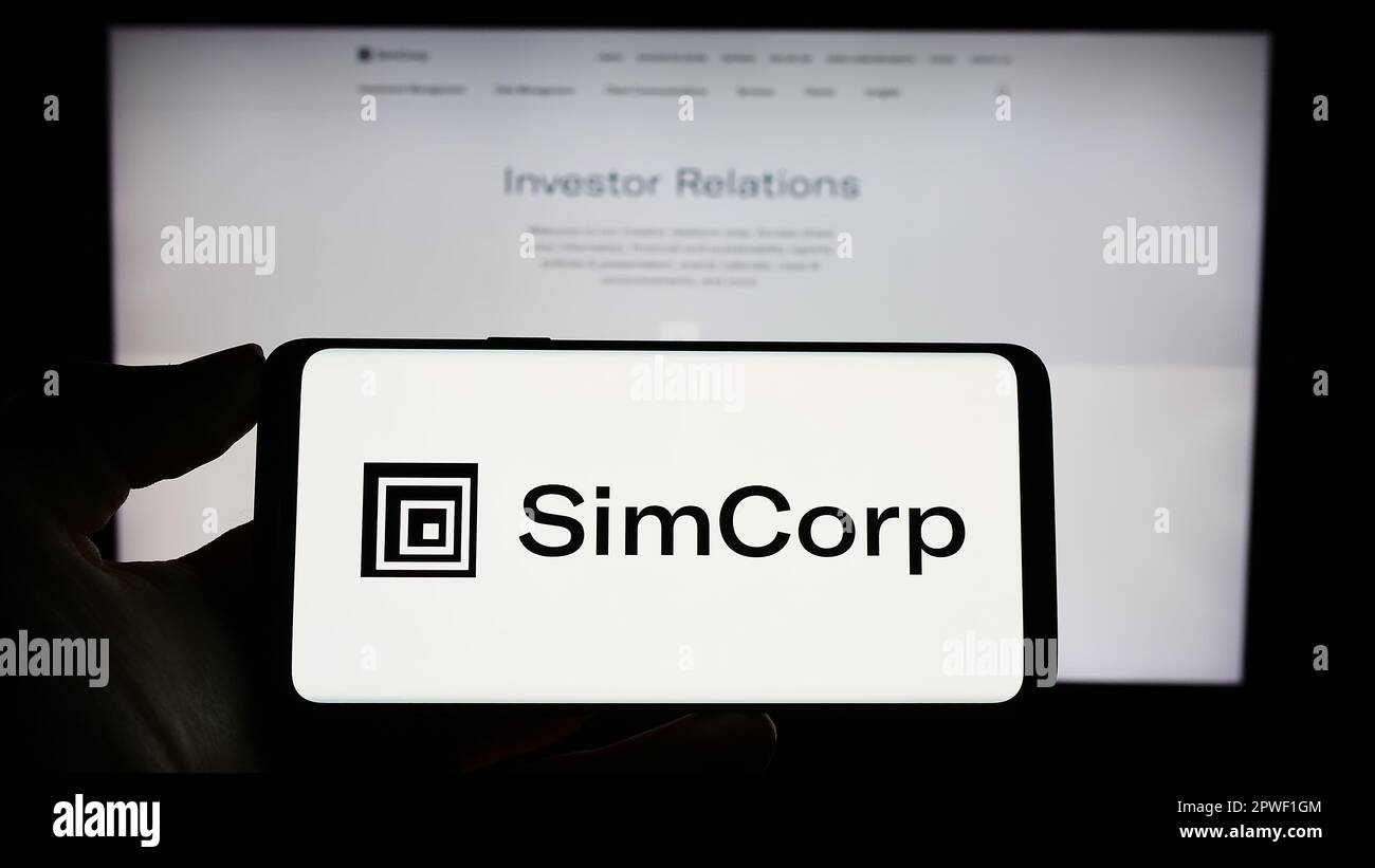 Logo simcorp Banque de photographies et d’images à haute résolution - Alamy