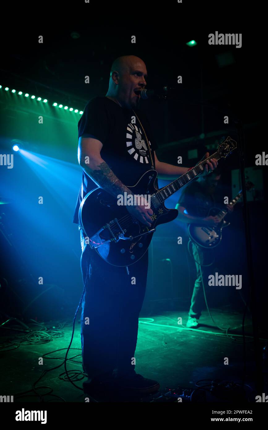 Boss Keloid, en représentation à la O2 Academy, Leicester, Royaume-Uni ...