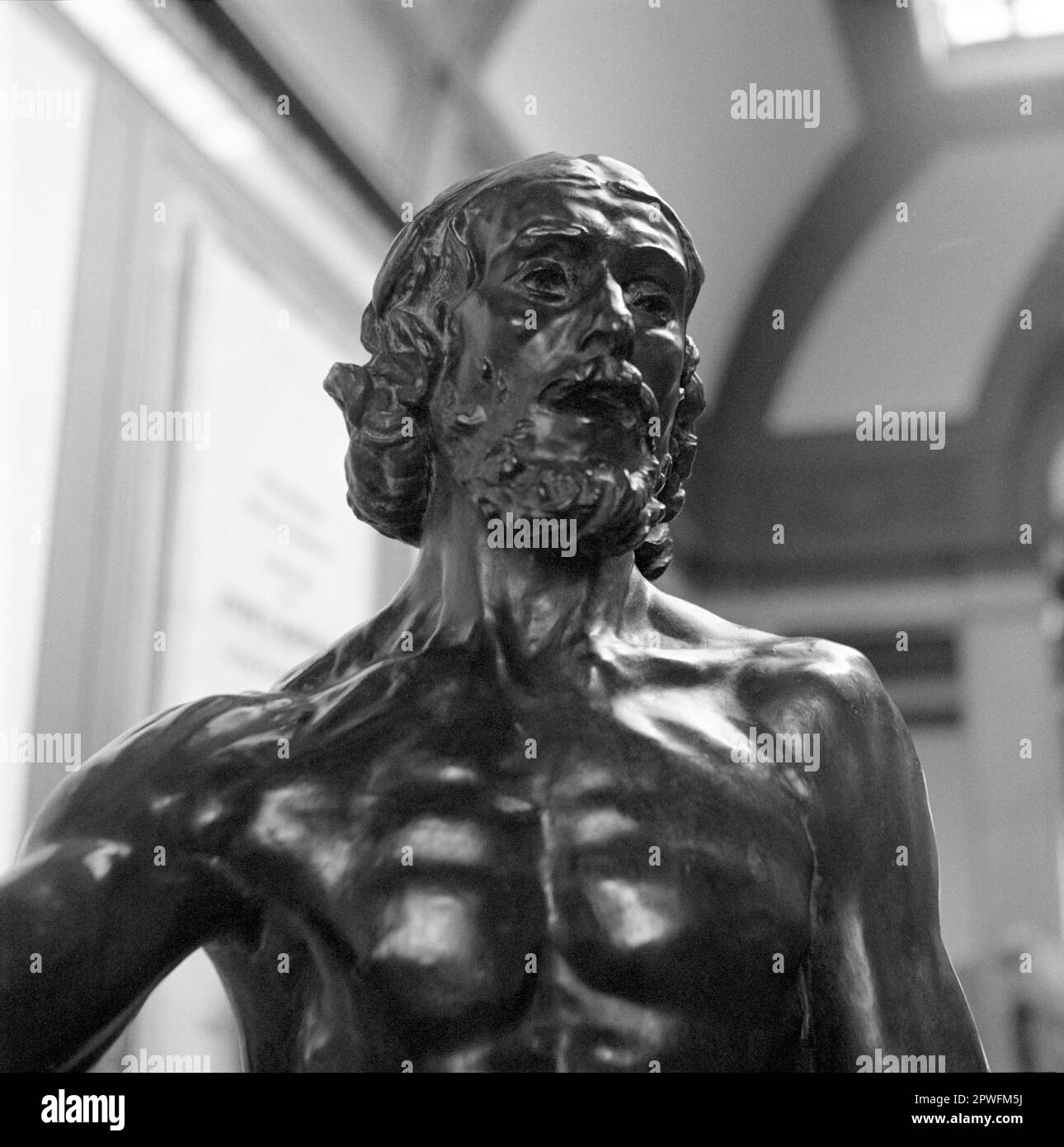 Francois auguste rene rodin Banque d'images noir et blanc - Alamy