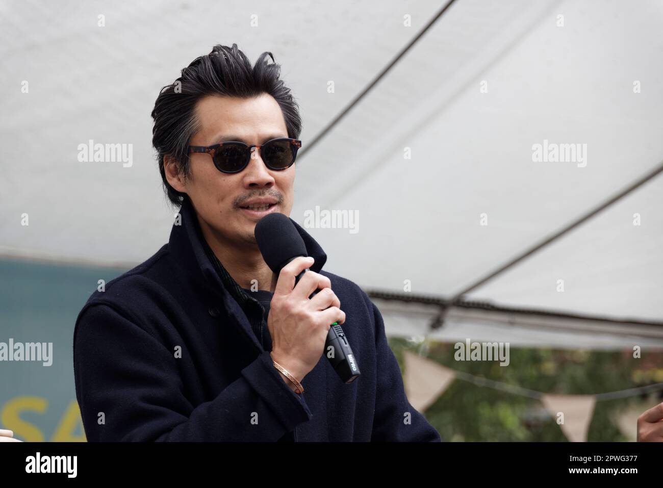 Paris, France. 30th avril 2023. Acteur, Frédéric Chau assiste au nouvel ...