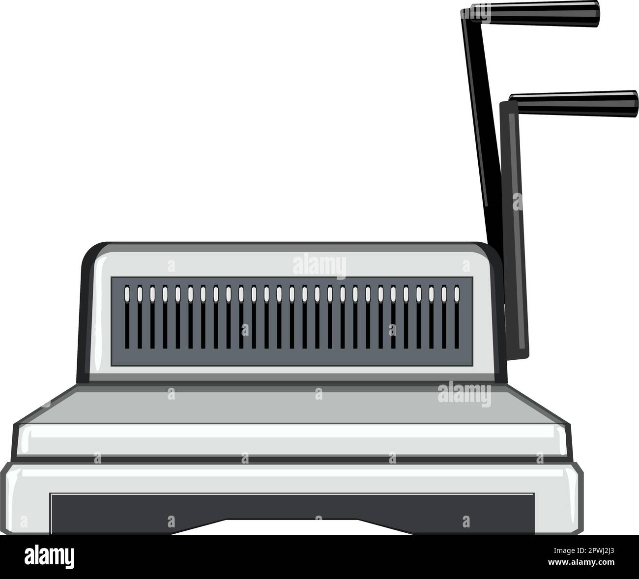 dessin animé de la machine à relier. affiche de machine à relier pour l ...