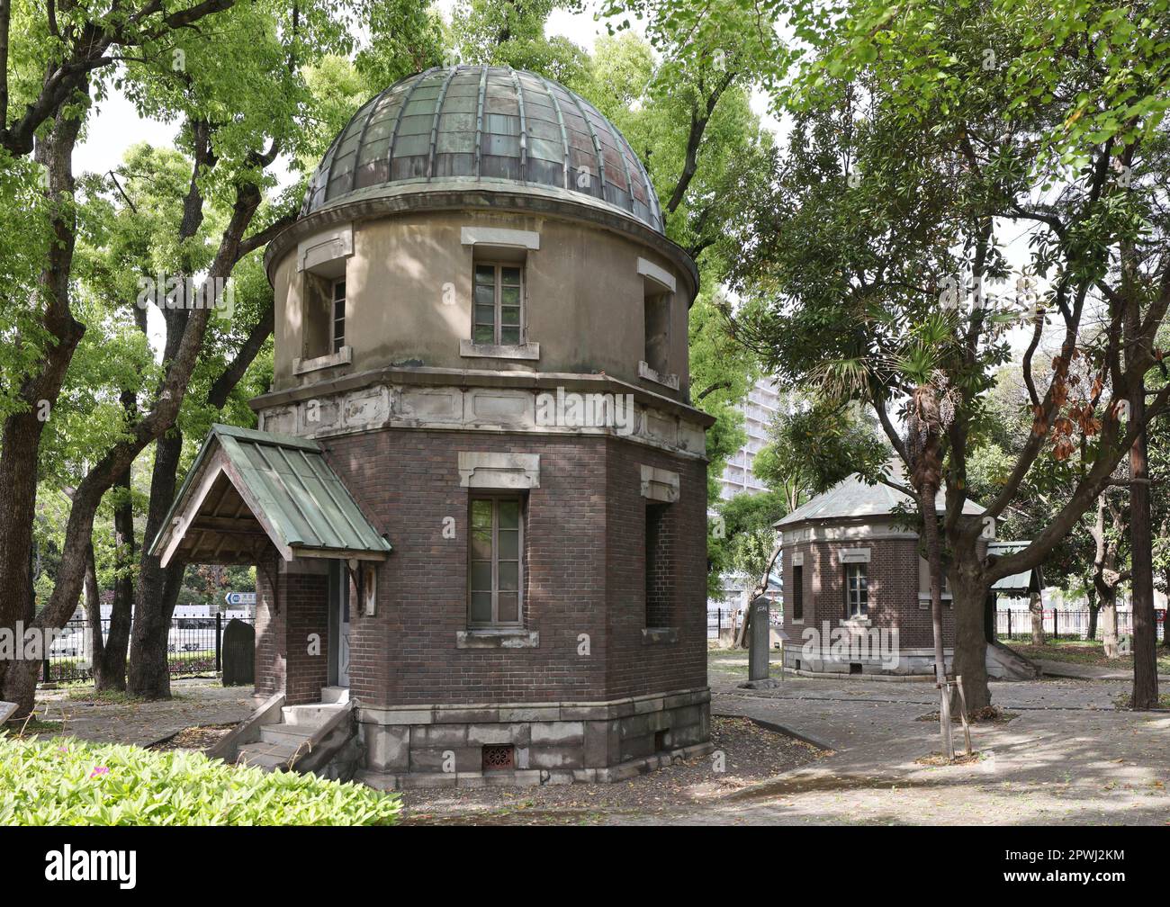 1st and 2nd observatory which were used from the Meiji era to Showa 10s ...