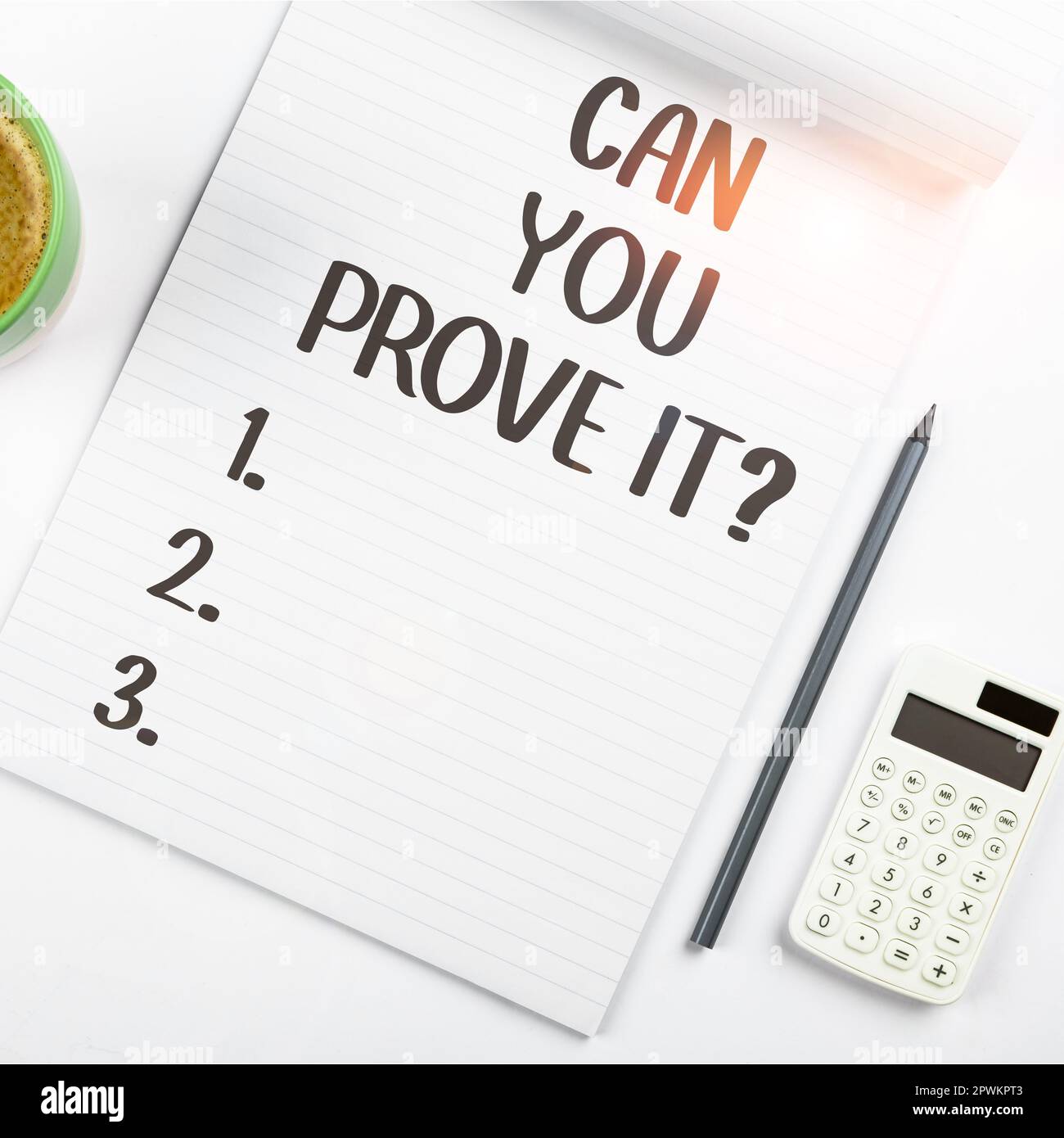 L'affichage conceptuel peut vous le prouver, Business concept demandant ...