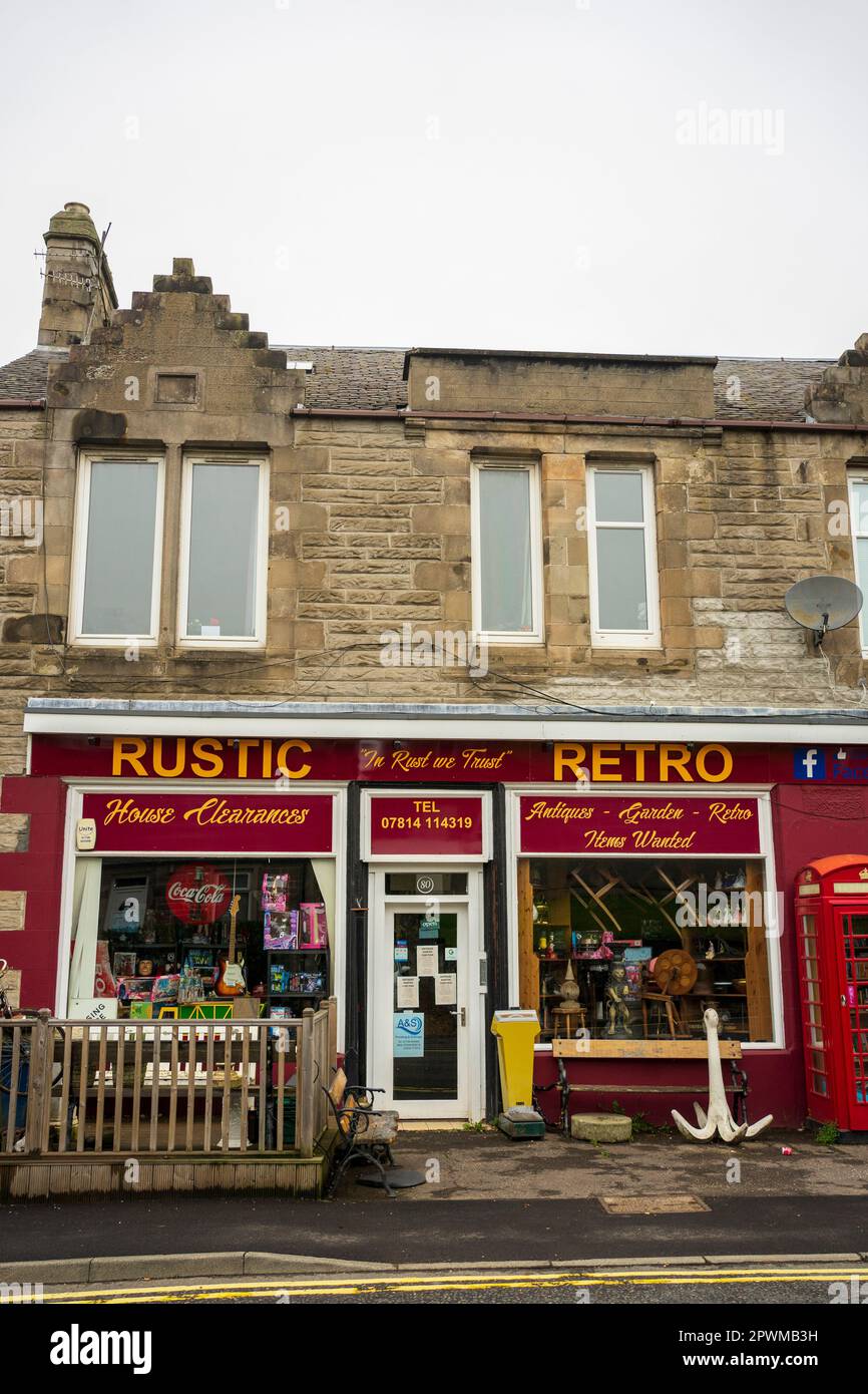 Village de Scone à l'extérieur de Perth, en Écosse, où se trouve la ...