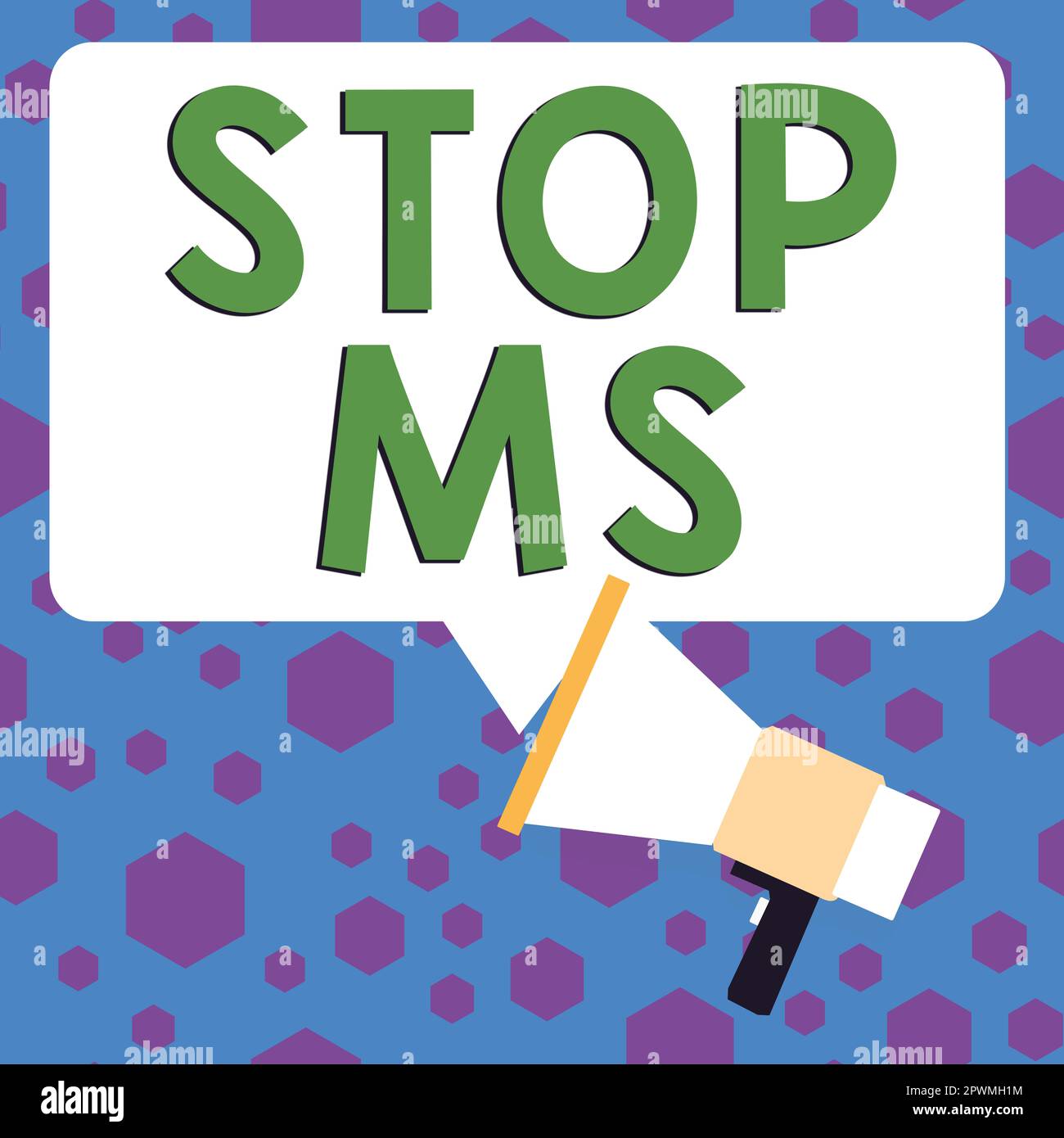 Affichage conceptuel Stop MS, Aperçu de l'entreprise prévenir les ...