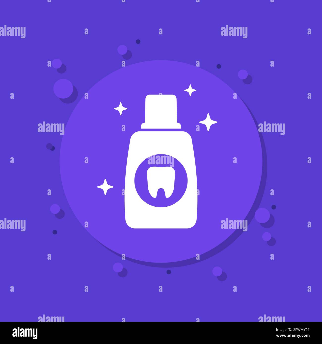 Rincer la bouche Banque d'images vectorielles - Alamy