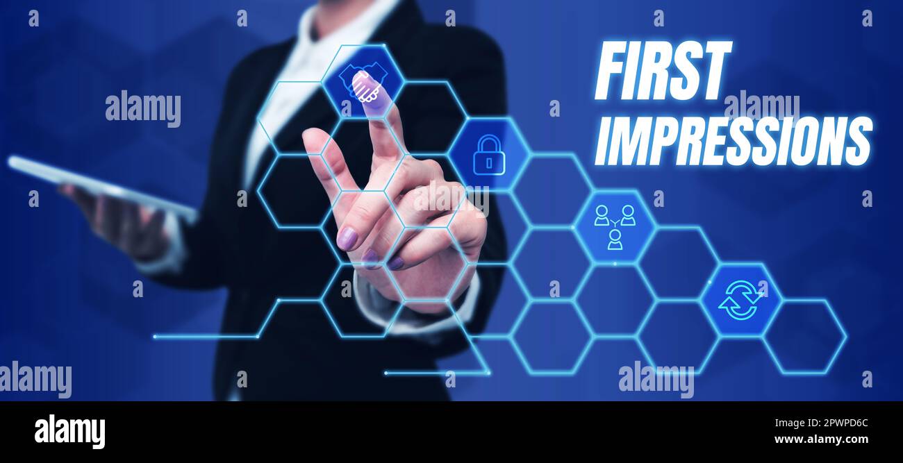 Texte d'écriture premières impressions, idée d'affaires ce qu'une ...