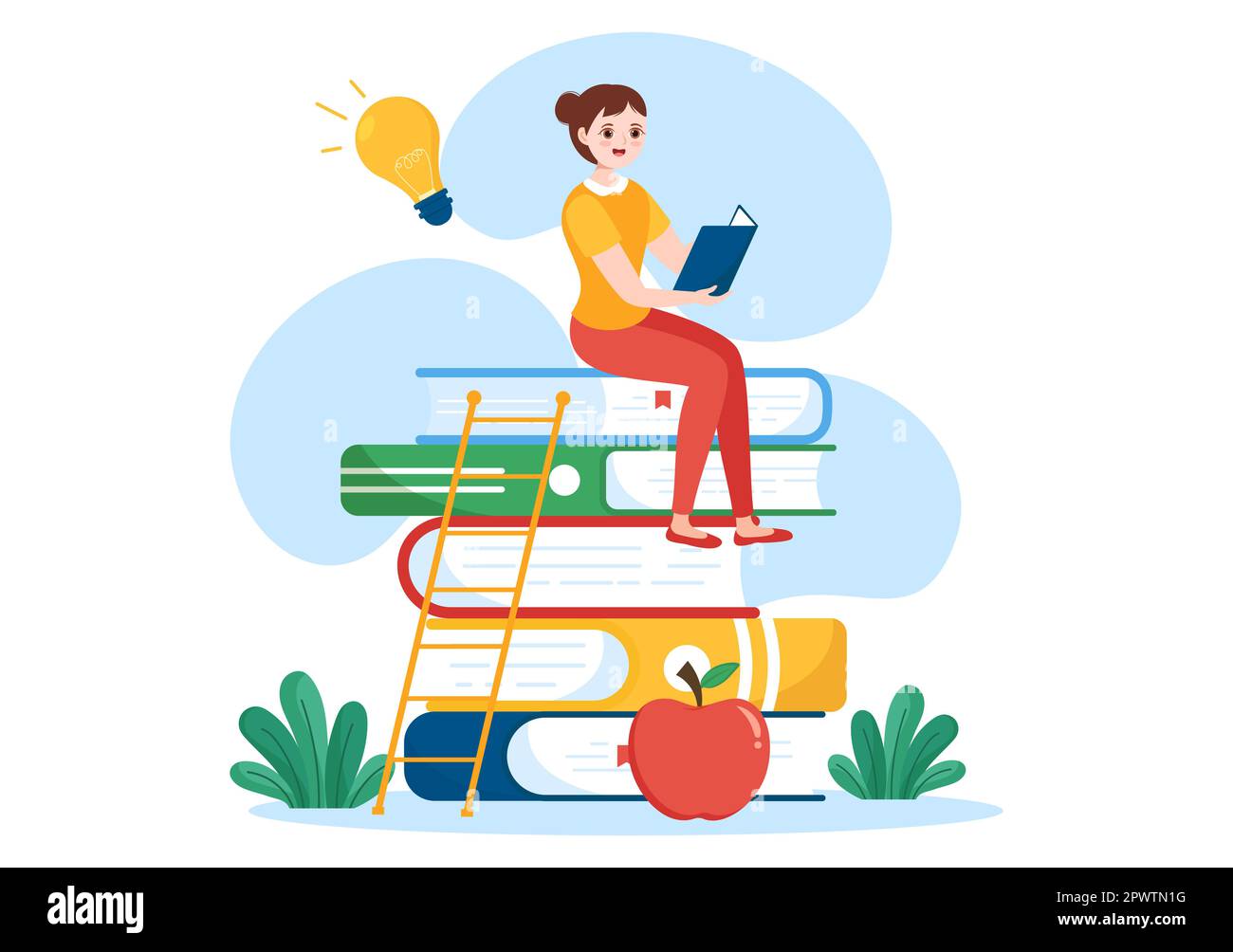 Formation professionnelle avec concept de croissance modèle d'apprentissage pour associer une ...