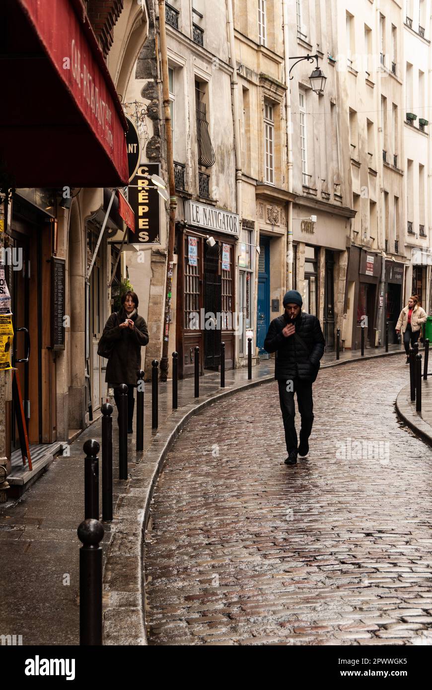 Paris restaurant poster Banque de photographies et d’images à haute ...