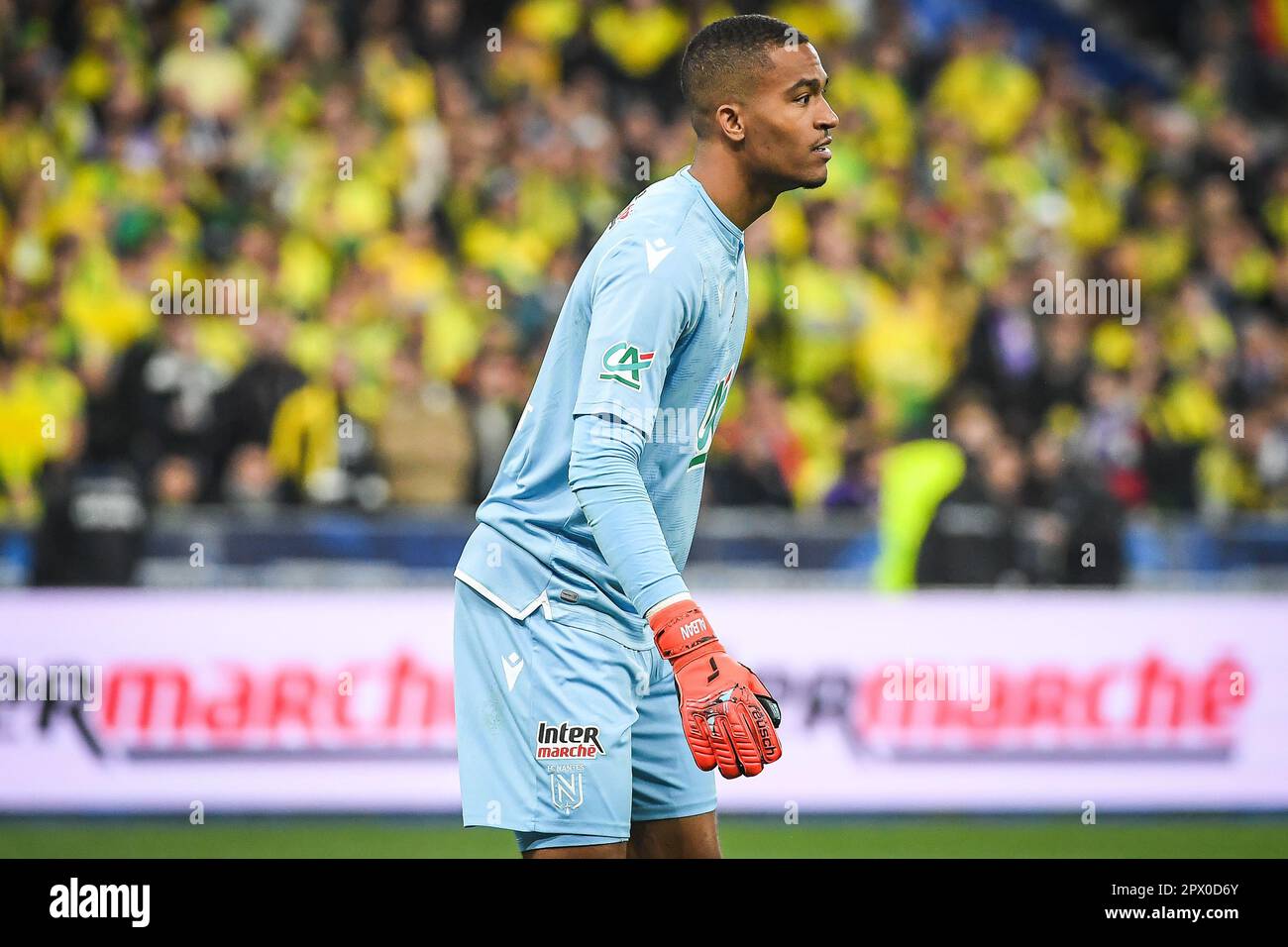 Alban LAFONT de Nantes lors de la coupe française, finale du match de ...