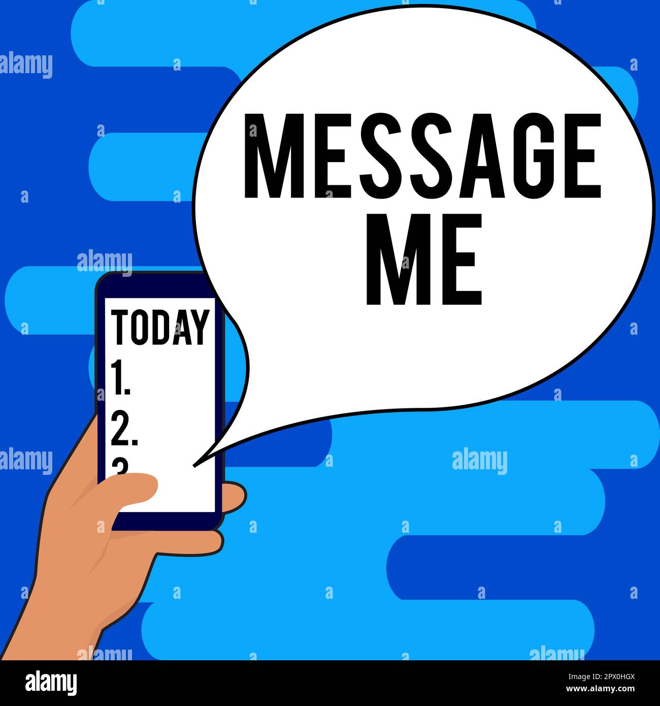 Inspiration montrant le signe message-moi, Business Showcase pour ...