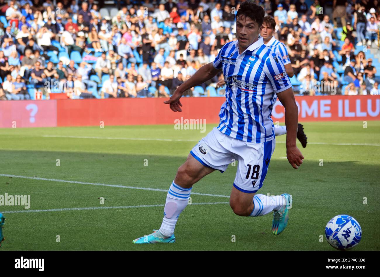 Ferrara, Italie. 30th avril 2023. Matteo Arena (SPAL) pendant le ...