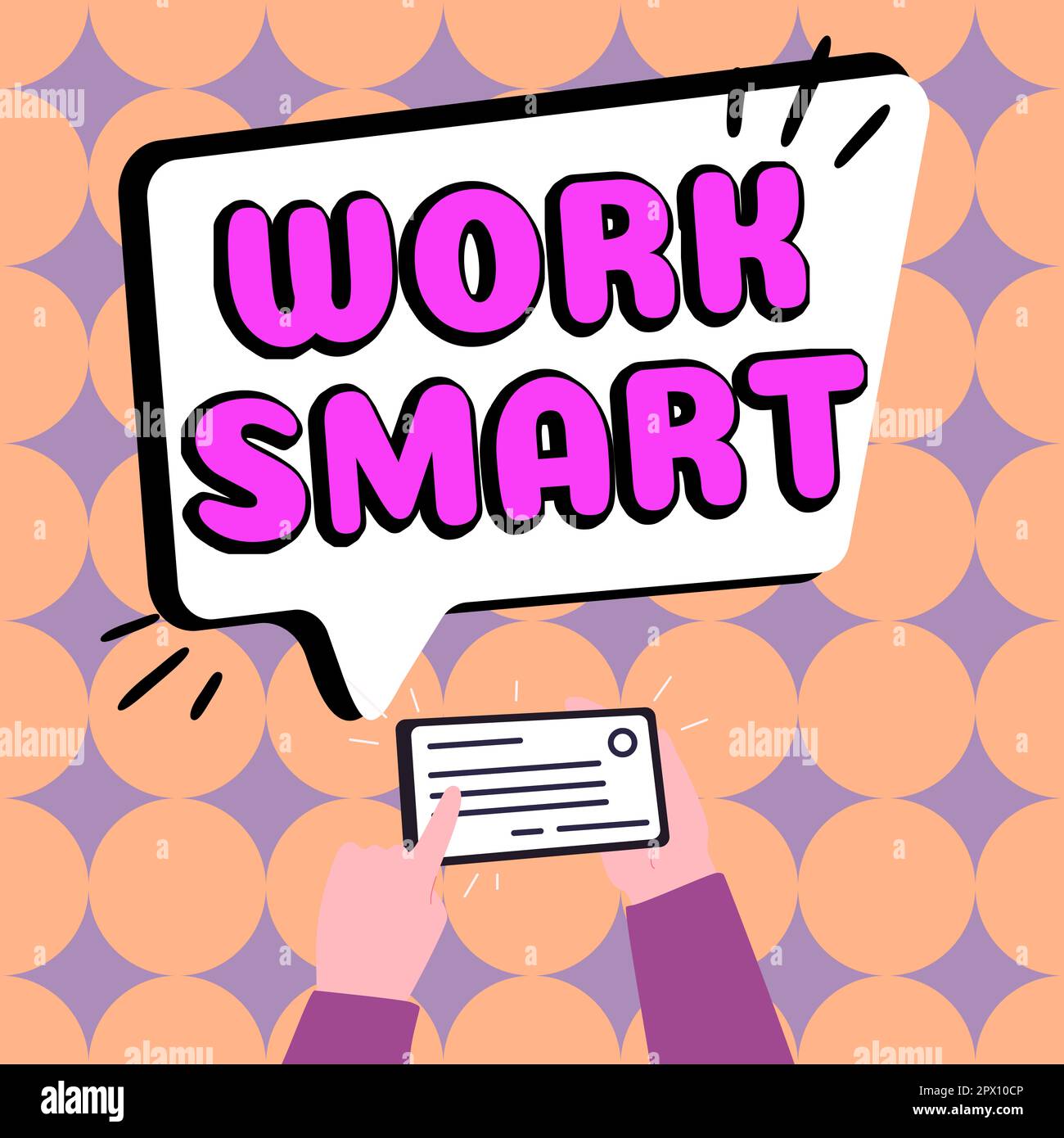 Écriture de texte travailler Smart, Word pour déterminer afin d ...