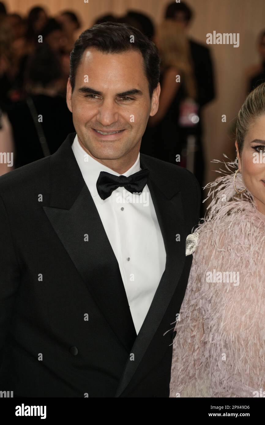 New York, États-Unis. 01st mai 2023. Roger Federer, Mirka Federer sur ...