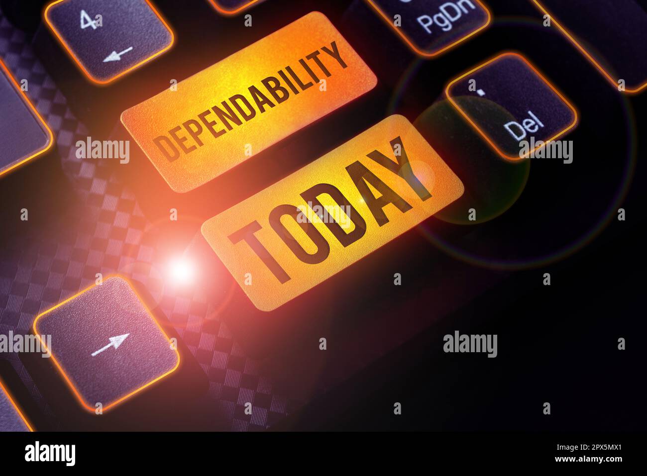 Légende conceptuelle fiabilité, mot écrit sur capable d'être digne de ...