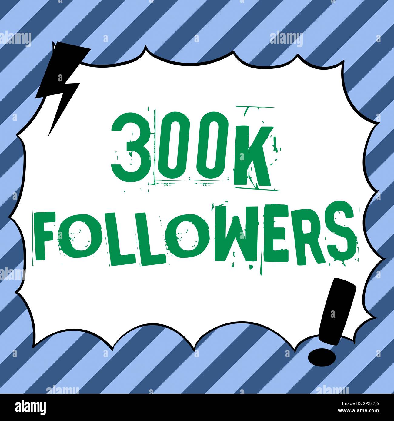 Affichage conceptuel 300K disciples, Word pour le nombre de personnes ...