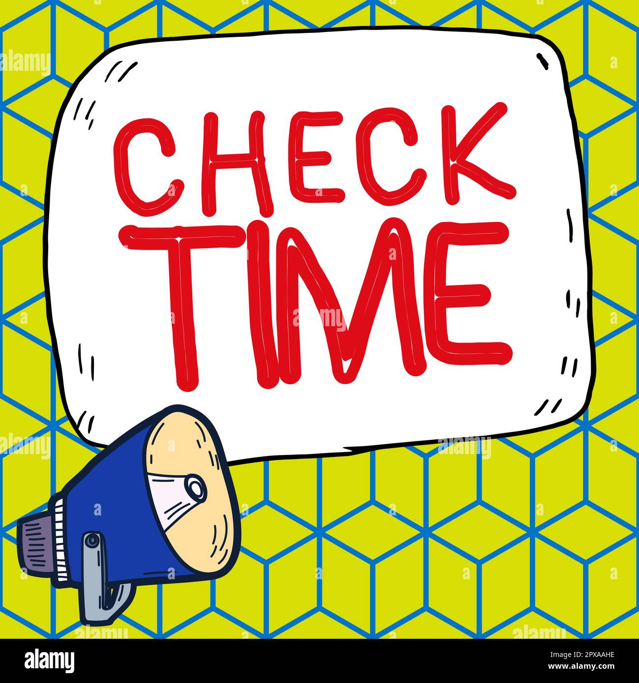 Légende de texte présentant Check Time, Word, par exemple la ...