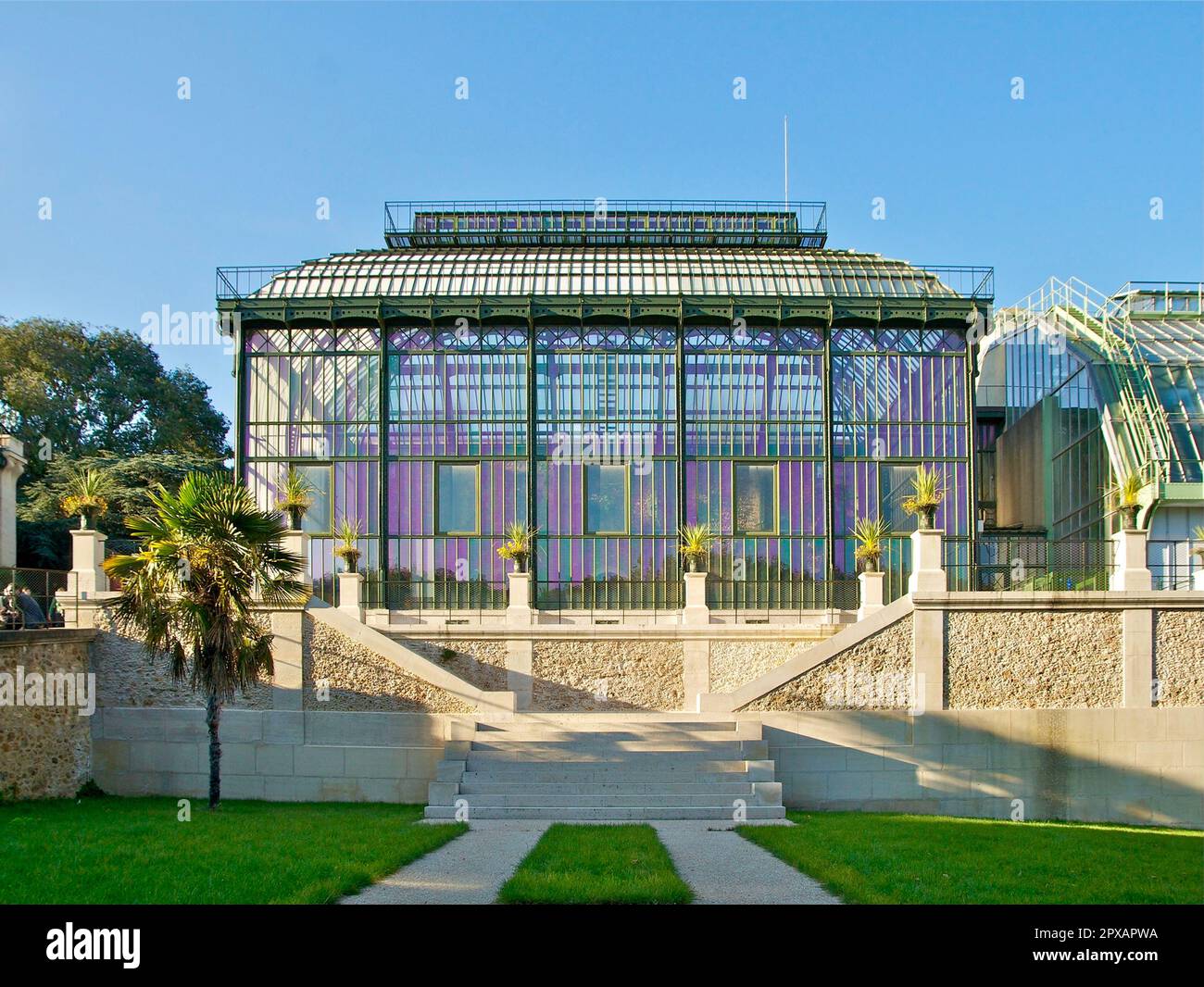 Serre jardin des plantes, Paris - l'une des plus anciennes serres du ...