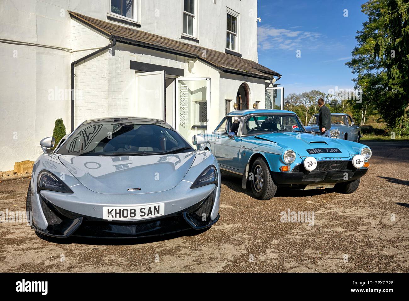 Old english sportscar Banque de photographies et d’images à haute ...