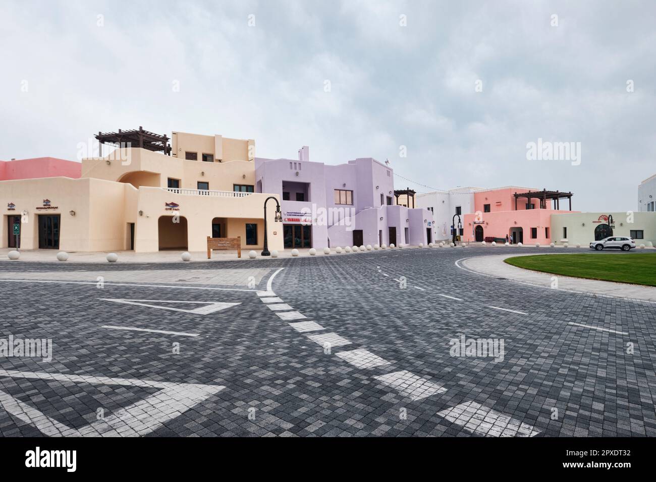 Doha, Qatar - avril 2023 : reconversion de l'ancien port de Doha dans ...