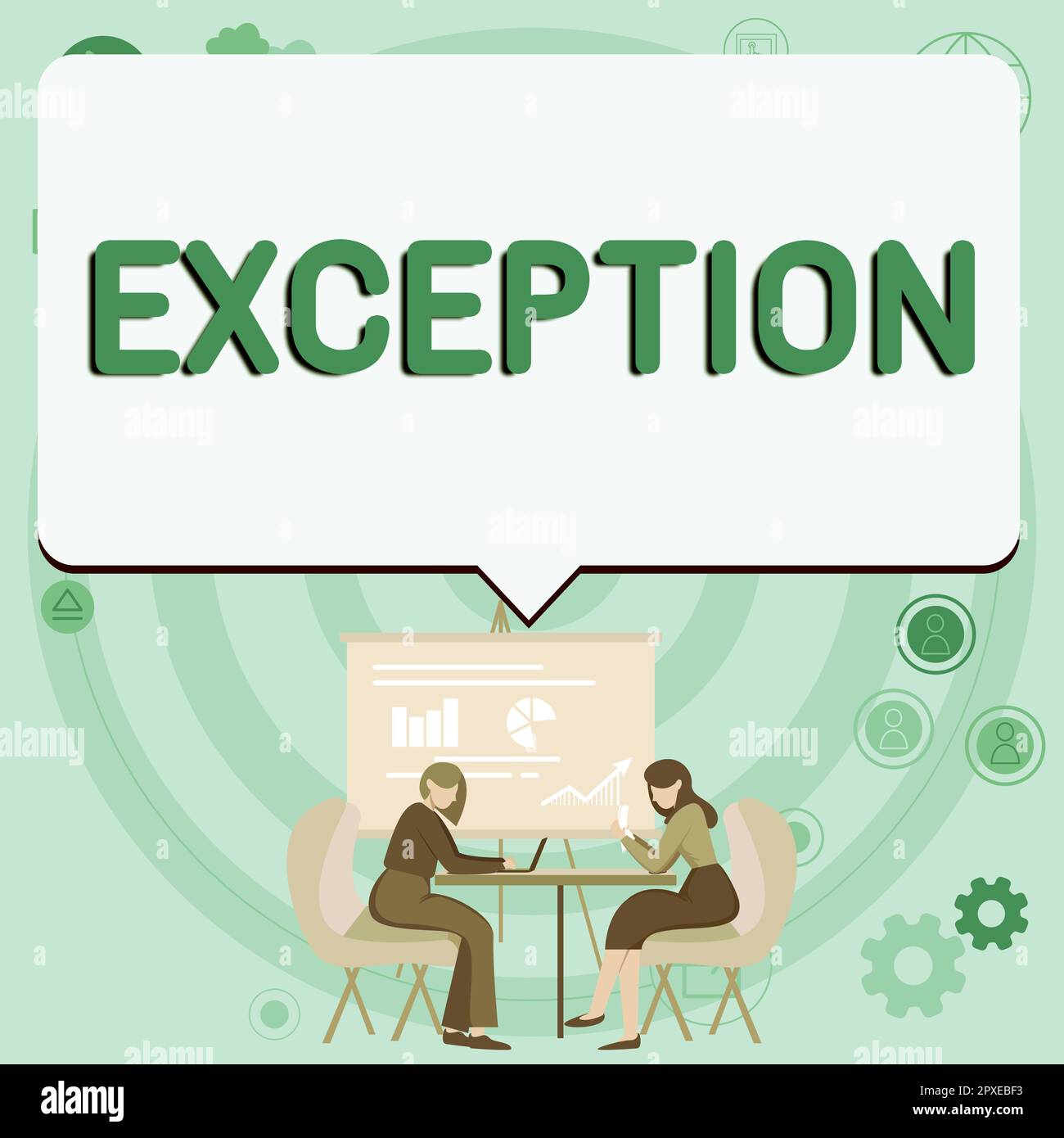 Affiche affichant une exception, Word pour une personne ou une chose ...