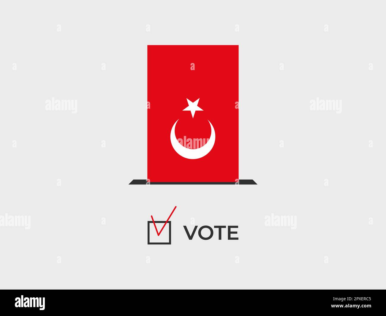 élection présidentielle turque de 2023 Banque d'images vectorielles - Alamy