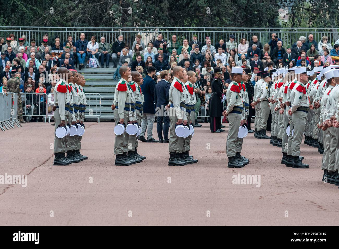 Cérémonie du képi blanc Banque de photographies et d’images à haute ...