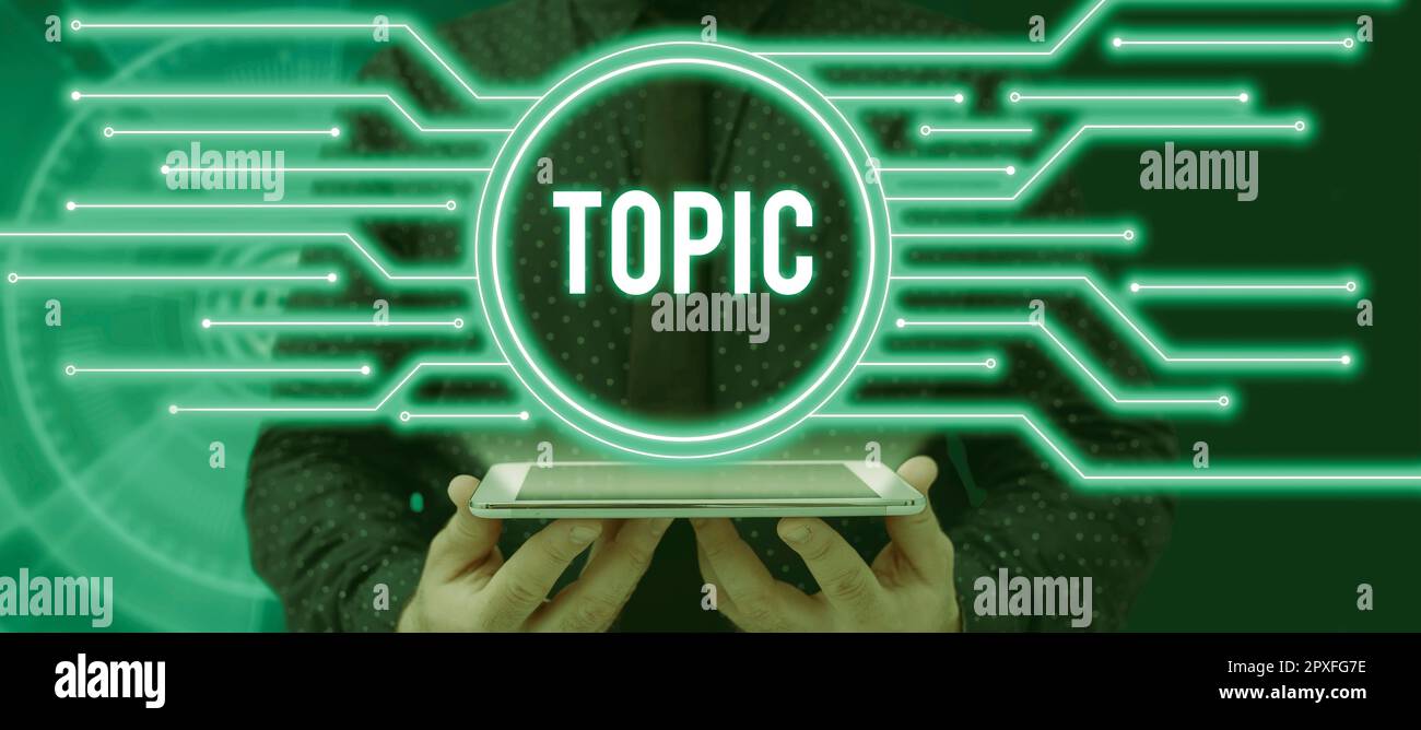 Légende de texte sujet de présentation, sujet d'idée d'affaires traité ...