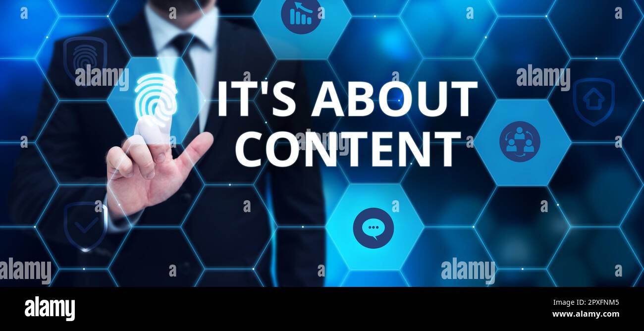 Légende du texte présentant son contenu, photo conceptuelle site Web ...