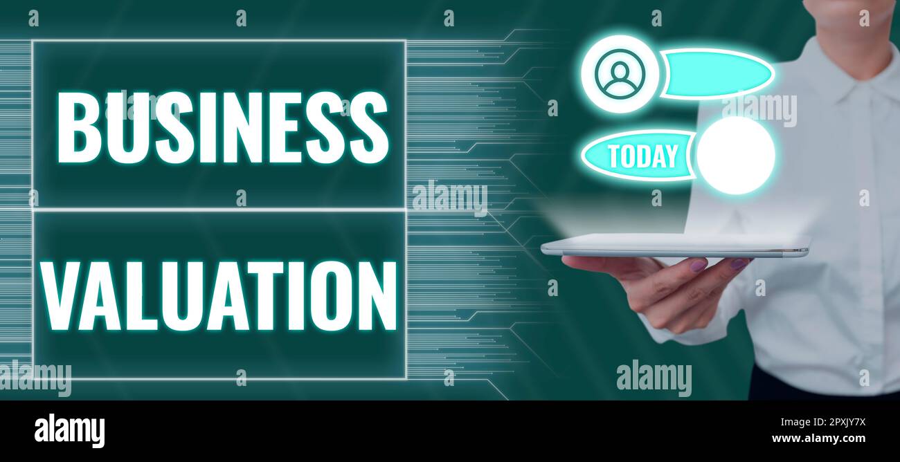 Affiche présentant l'évaluation de l'entreprise, vitrine de l ...