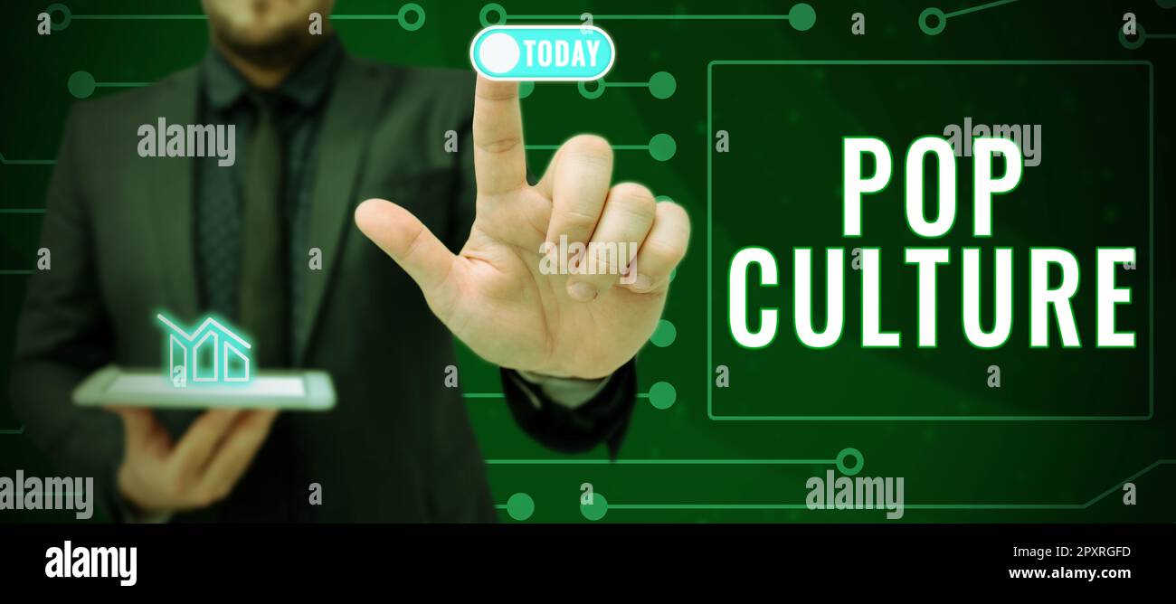 Texte d'écriture Pop Culture, Business Showcase décrit le style de vie ...