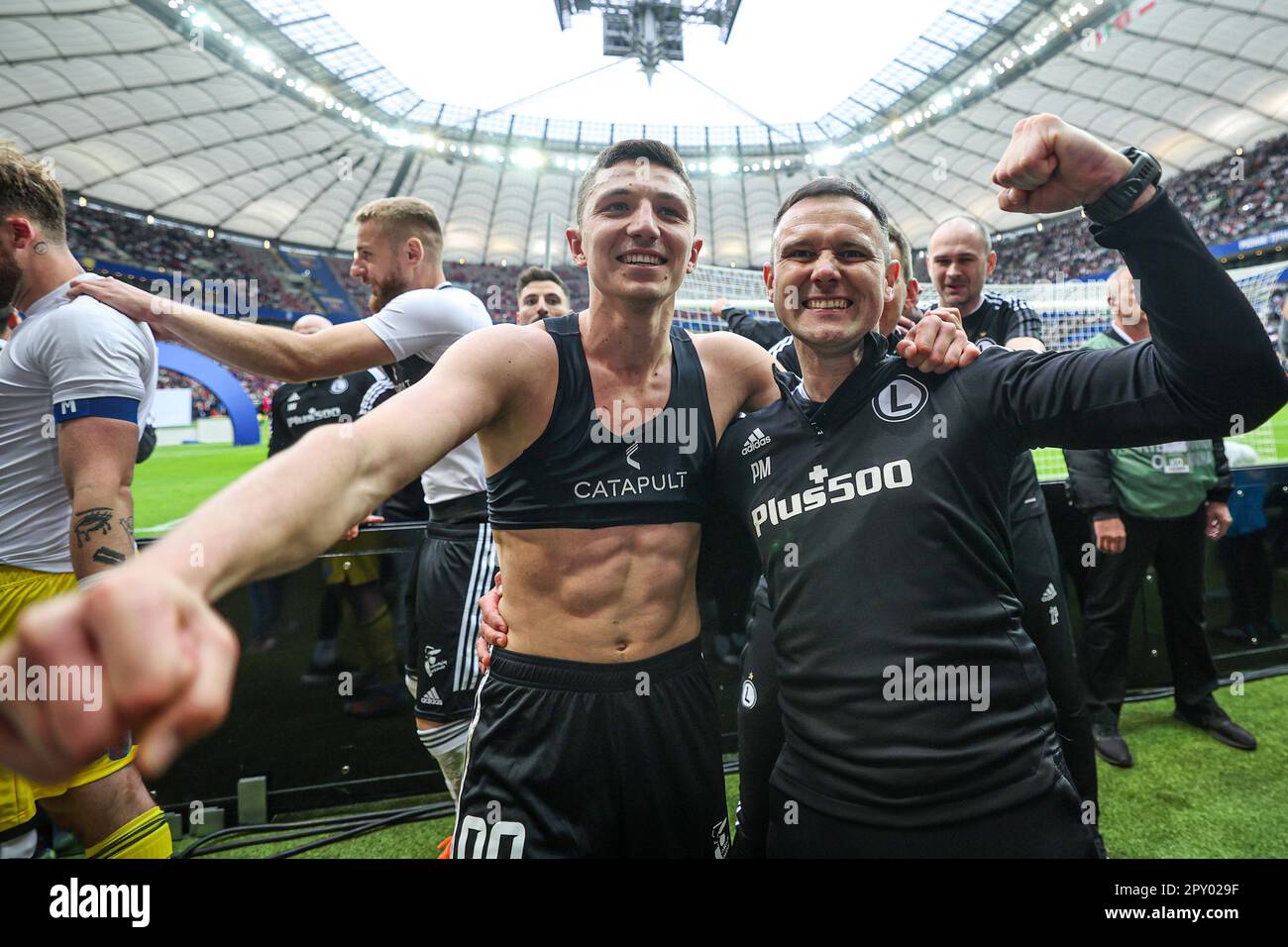 2 mai 2023: 02.05.2023 WARSZAWA, STADION PGE NARODOWY.PILKA NOZNA ( FOOTBALL ), FORTUNA PUCHAR ...