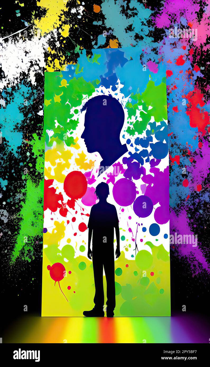 Journée mondiale de sensibilisation à l'autisme.troubles du spectre de ...