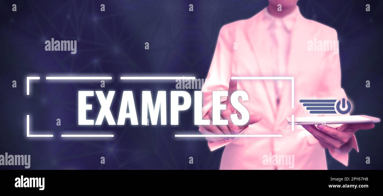 Exemples de texte manuscrite. Photo conceptuelle modèle d'échantillon à ...