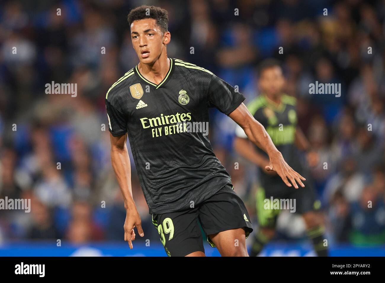Alvaro Rodriguez du Real Madrid CF pendant le match de la Liga entre ...