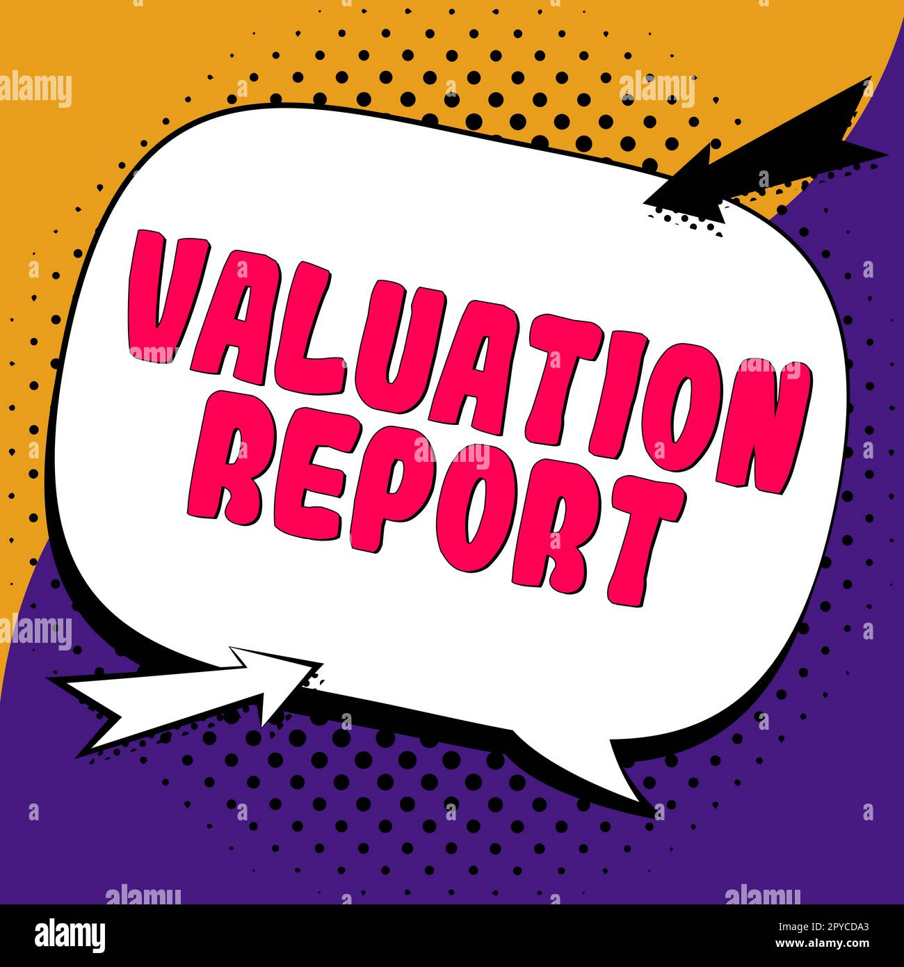 Affichage conceptuel Rapport d'évaluation. Processus d'idée d ...